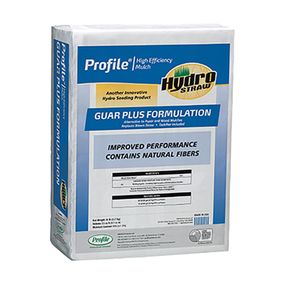 Profile HydroStraw Mulch w/ Guar Plus 50 ln. Bag | SiteOne US