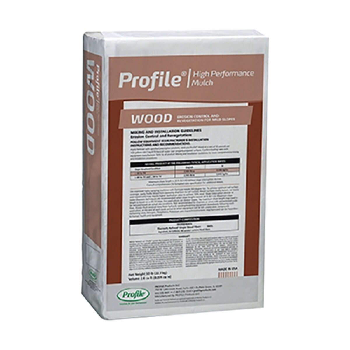 Profile 70/30 Wood/Paper Hydro Mulch Blend | SiteOne US