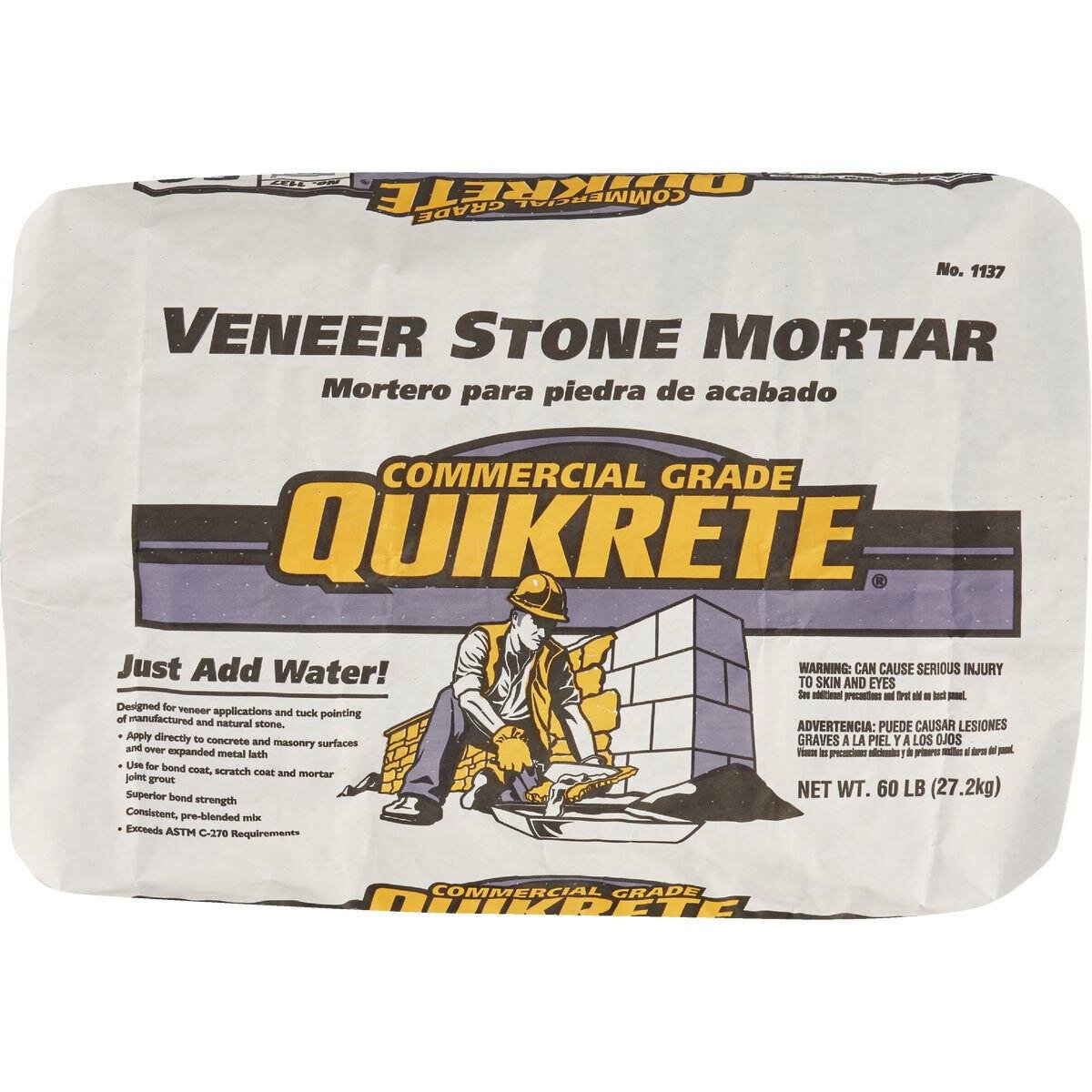 Quikrete Veneer Stone Mortar Mix Gray 80 lb | SiteOne US