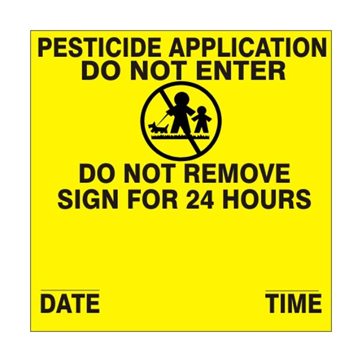 RND Signs New York Posting Sign 6 in. X 6 in. (1000/Box | SiteOne