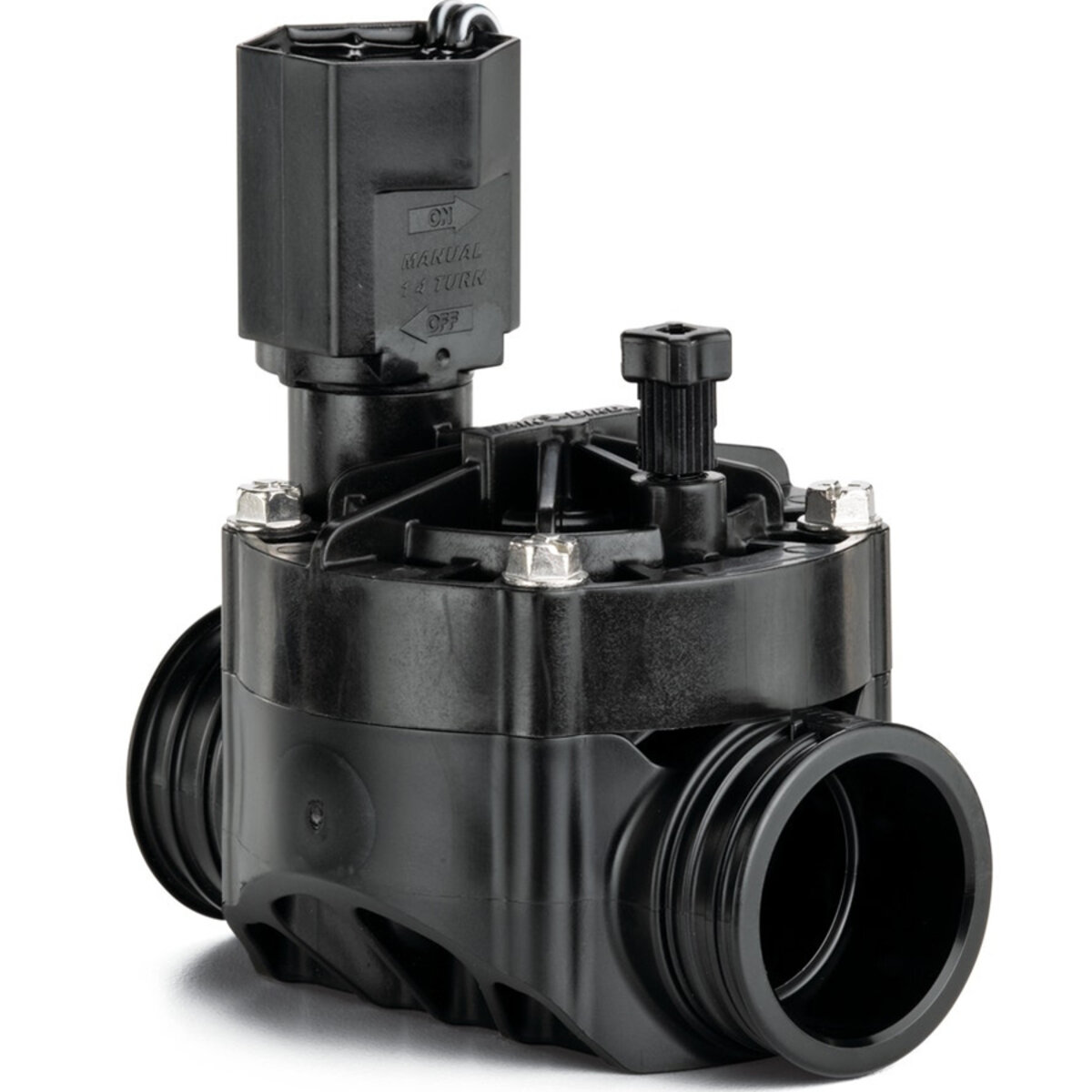 Rain Bird HVF In-Line Valve Plastic 1 in. w/ Flow Control Slip x Slip ...