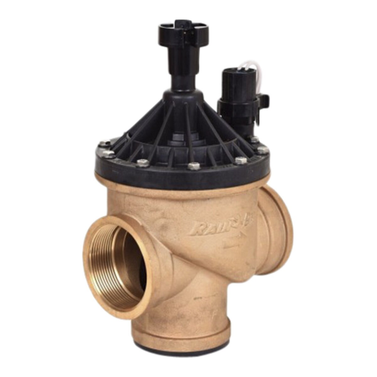 Rain Bird BPES Globe/Angle Scrubber Valve Brass 3 in. w/ Flow Control ...
