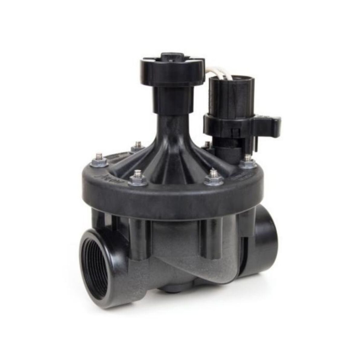 Rain Bird PEB Industrial Valve Plastic w/ IVM Solenoid w/ Flow Control ...