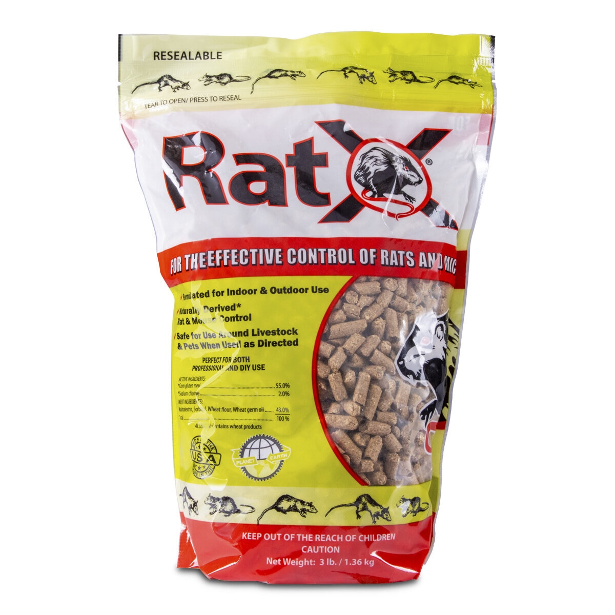 Ratx 3 lb. Rat & Mouse Control | SiteOne US