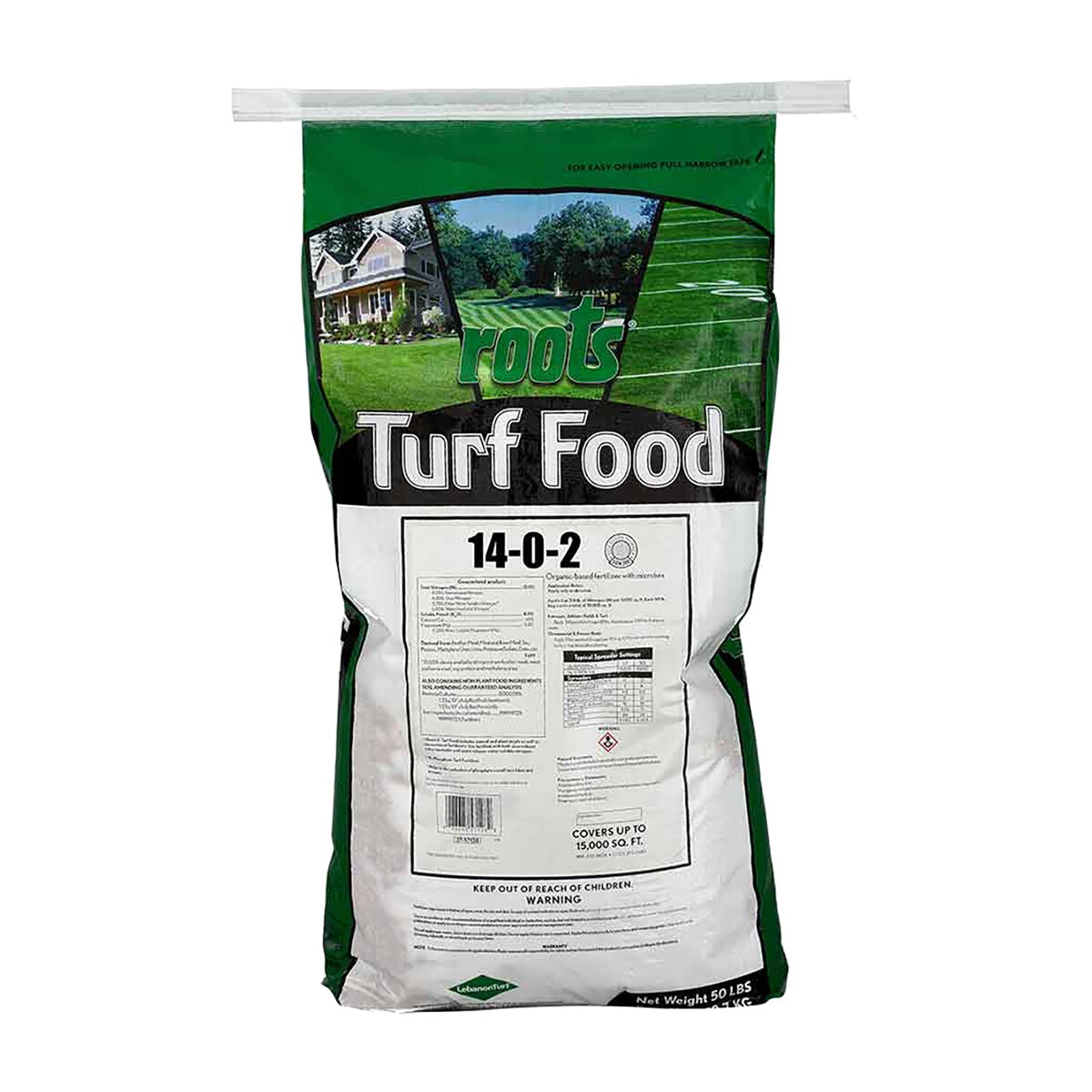 Roots Turf Food Fertilizer 14-0-2 No Phos 50 lb | SiteOne US