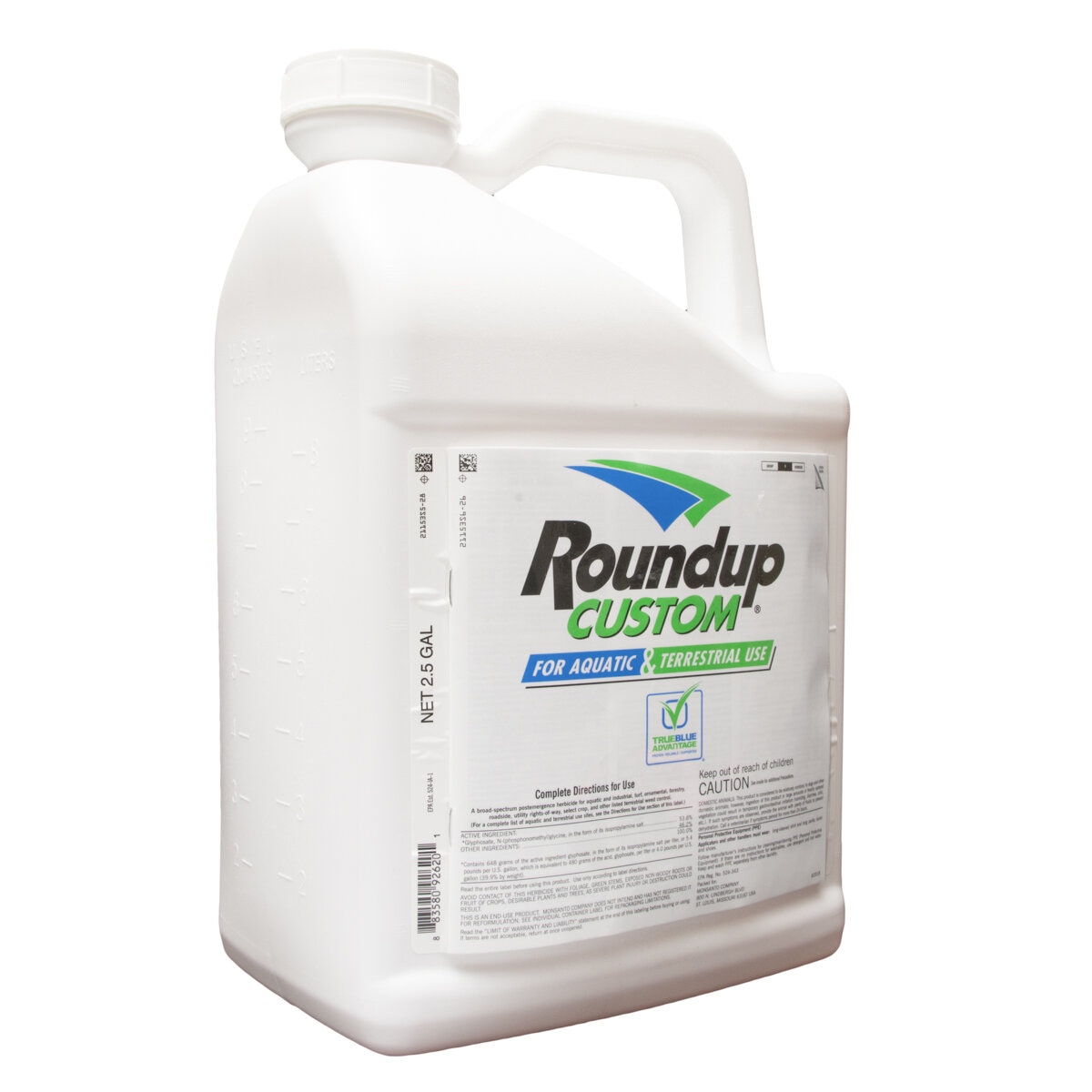 Roundup Custom Non Selective Liquid Herbicide 2.5 gal. (Aquatic ...