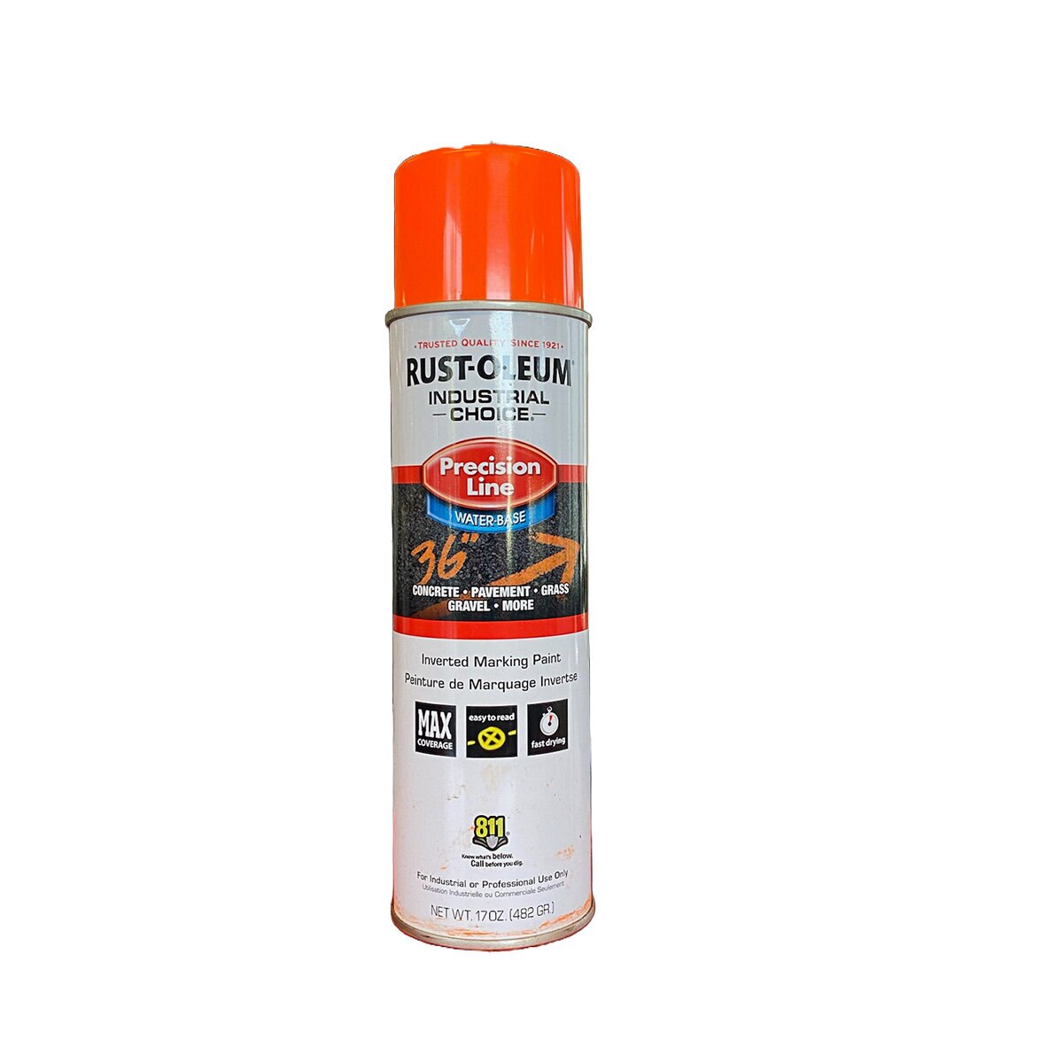 Rust-Oleum Marking Paint Fluorescent Orange 17 oz | SiteOne US