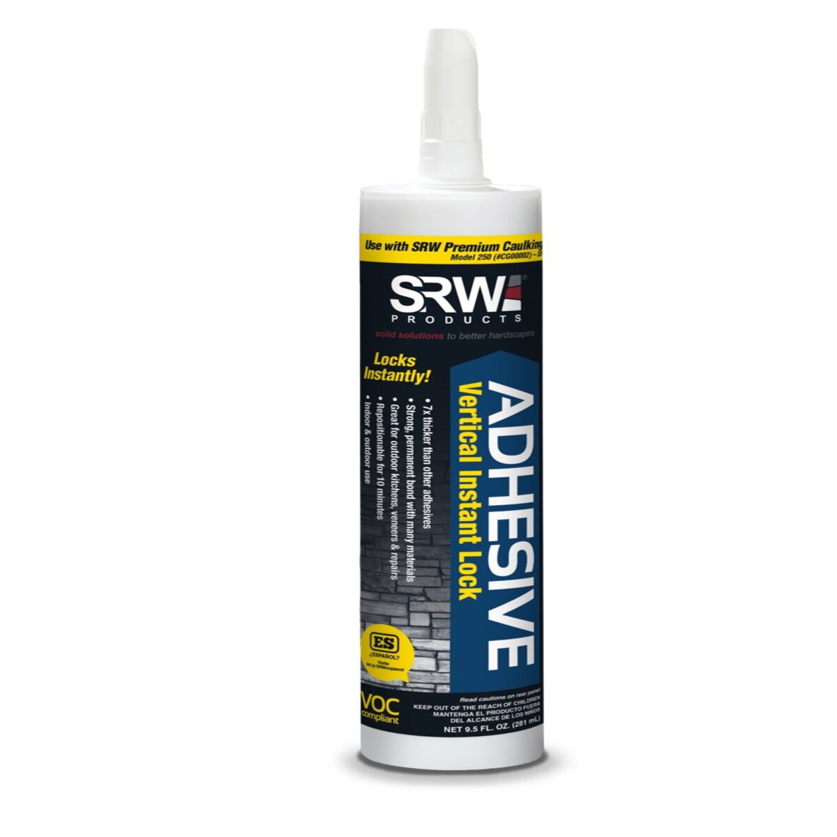 SRW Vertical Instant Lock Adhesive 9.5 oz. Tube | SiteOne US