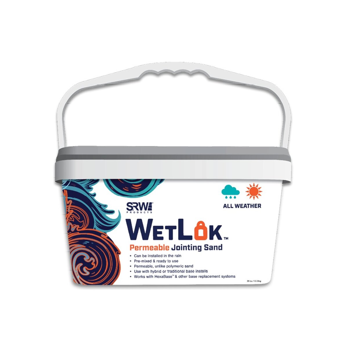 SRW Wetlok Permeable Sand Tan 36 lb. Pail | SiteOne US