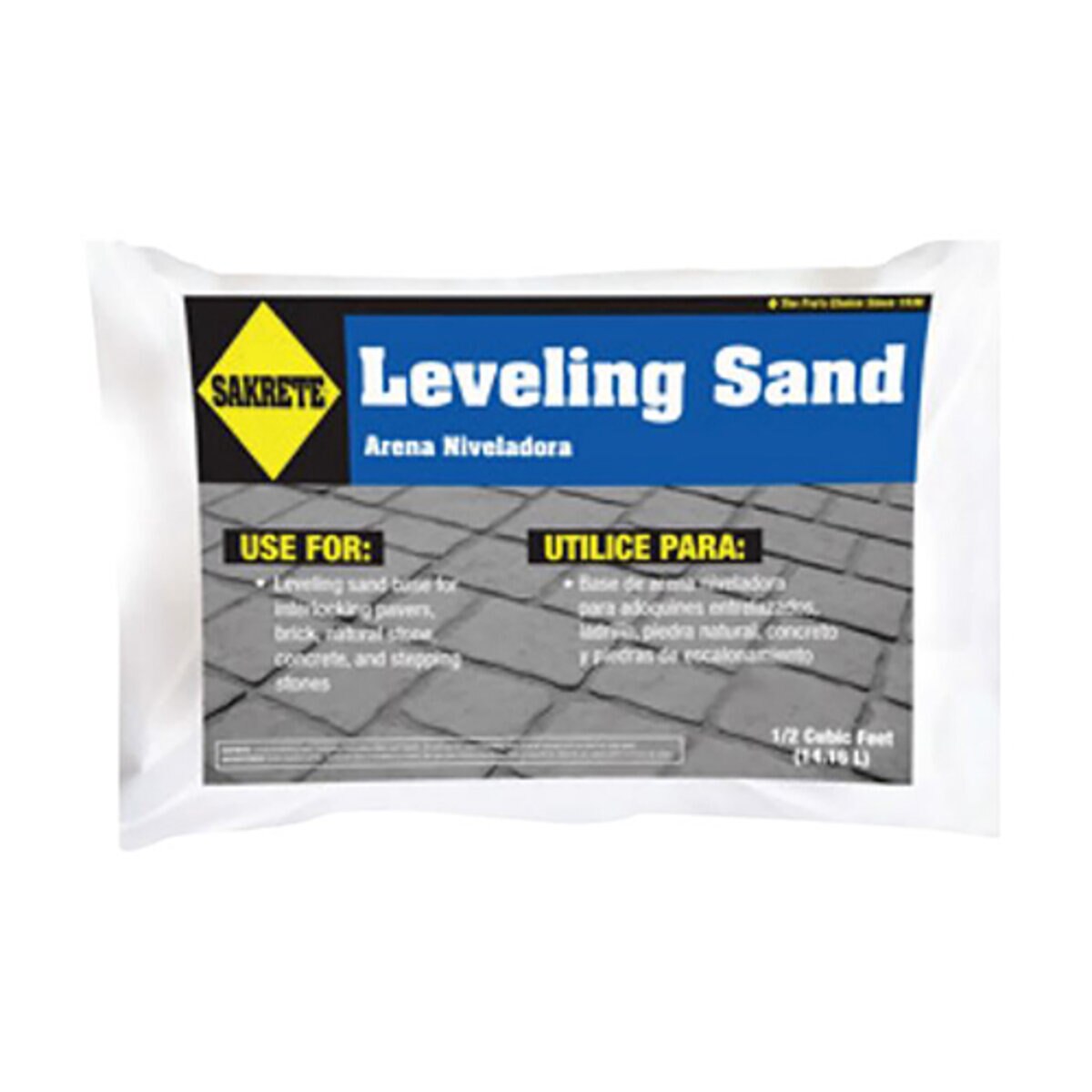 Sakrete Step 2 Leveling Sand 1/2 cu. ft. Bag | SiteOne US