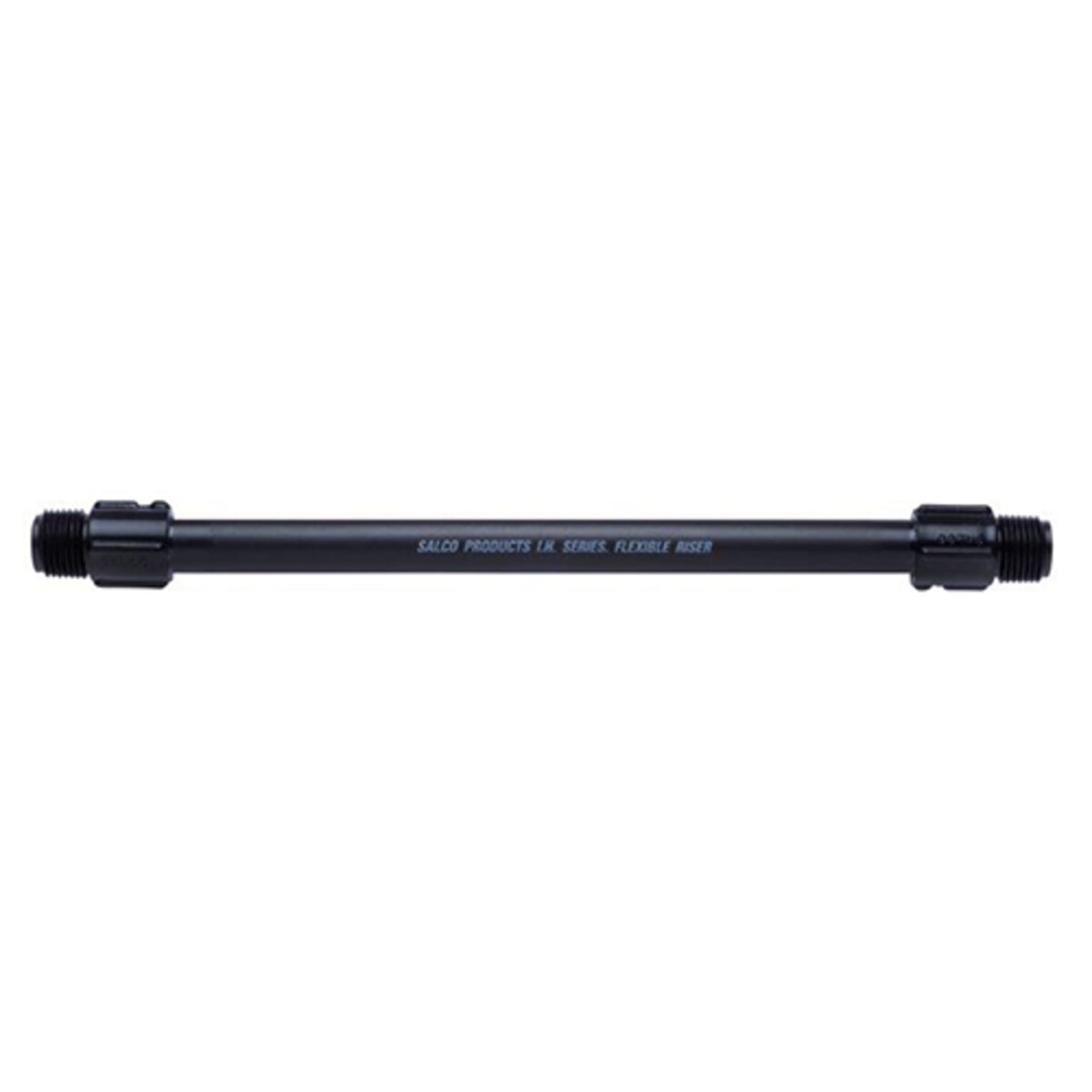 Salco 12IH PVC Flex Riser 1/2 in. x 12 in. MIPT Includes Male Adapters ...