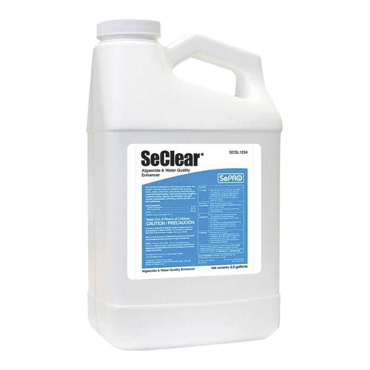 SeClear Aquatic Liquid Algaecide and Water Quality Enhancer 2.5 gal ...