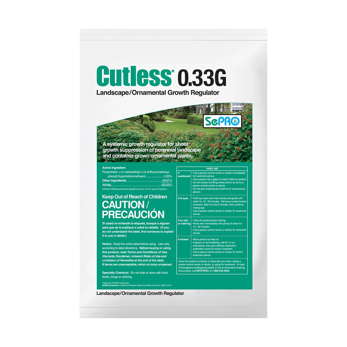 Cutless 0.33G Landscape Growth Regulator (PGR) 21 lb | SiteOne US