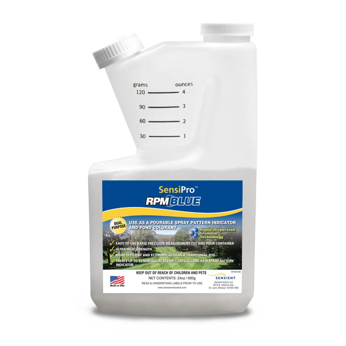 SensiPro Pond Colorant Blue Granules Tilt-n-Pour 1.5 lb | SiteOne