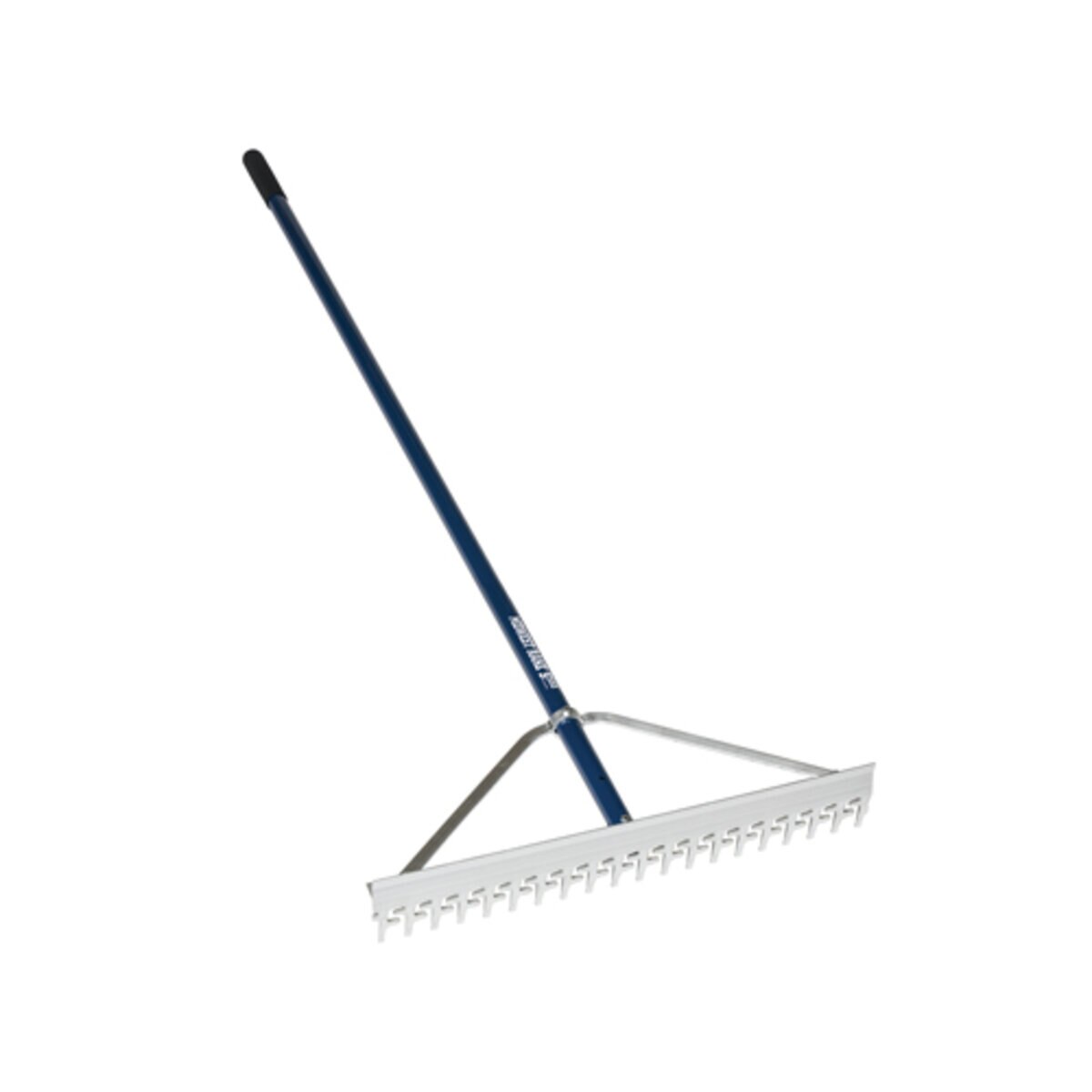 Seymour 24 in. Field Aggregate Rake 66 in. Blue Aluminum Hand Mower ...