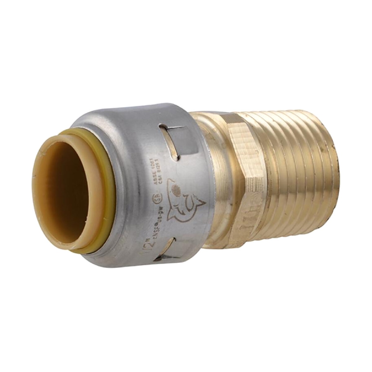 SharkBite Reducing Male Push Connector Lead Free Brass 1 in. x 3/4 in ...