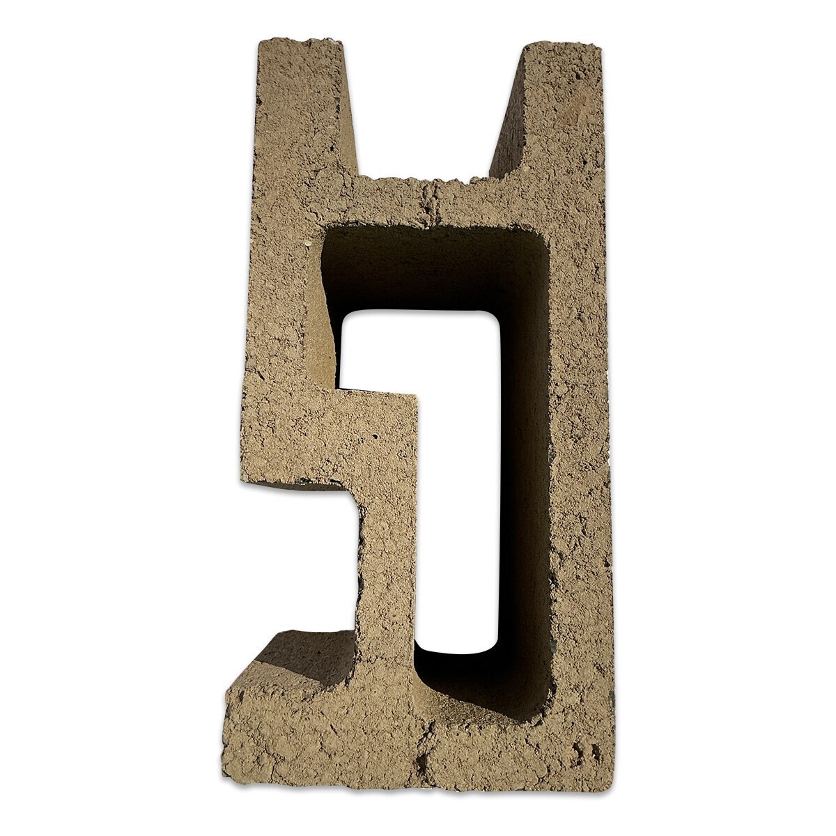 8816 Concrete Block C-Block Beige 8 in. x 8 in. x 16 in | SiteOne US