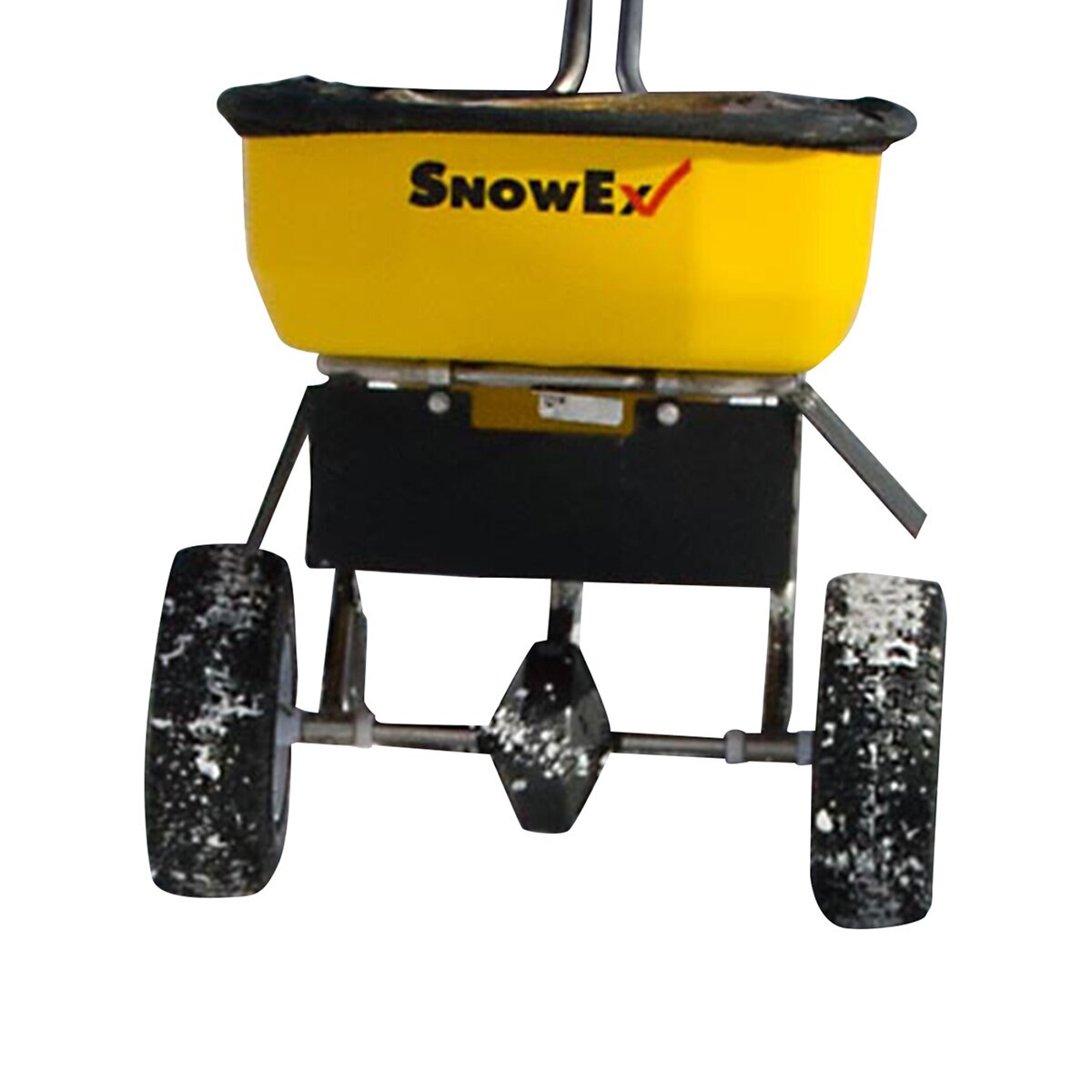 SnowEx Walk Behind Broadcast Spreader w/ Deflectors 160 lb. Capacity ...