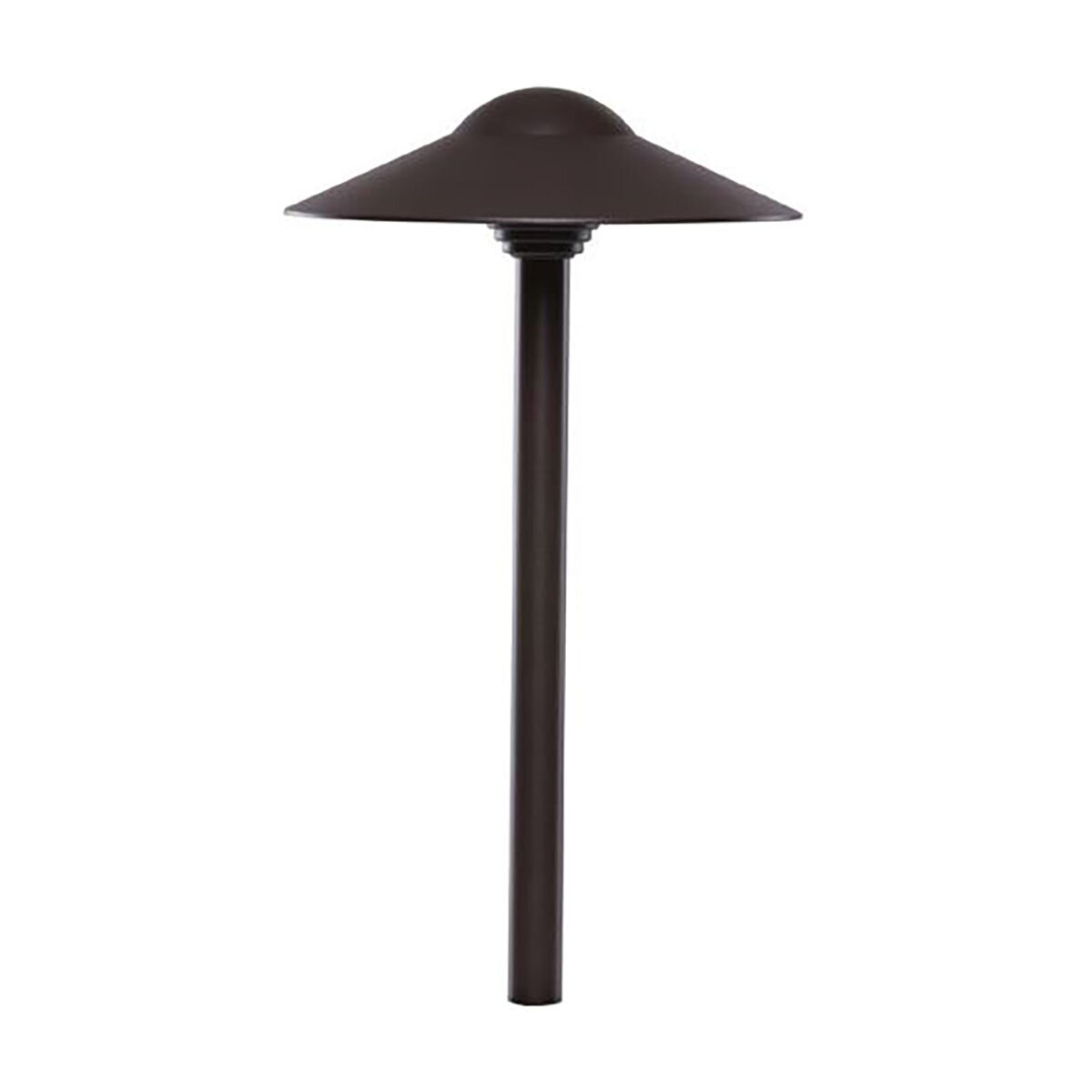 Sollos 915035 Path Light Aluminum Riser 18 in. Textured Black Finish No ...