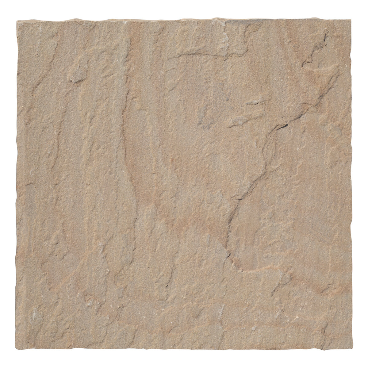 Solstice Dimensional Castle Buff Sandstone Hand Cut 7/8 in. x 24 in. x ...