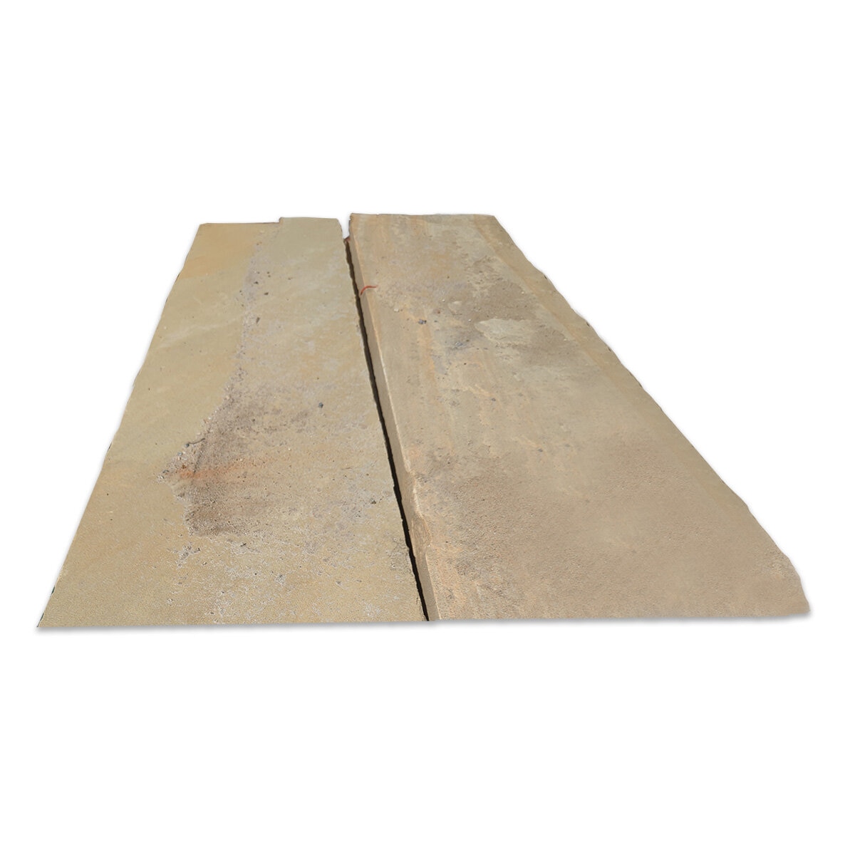 Solstice Tread Castle Buff Sandstone Rockface 1 Long 2 in. x 14 in. x ...