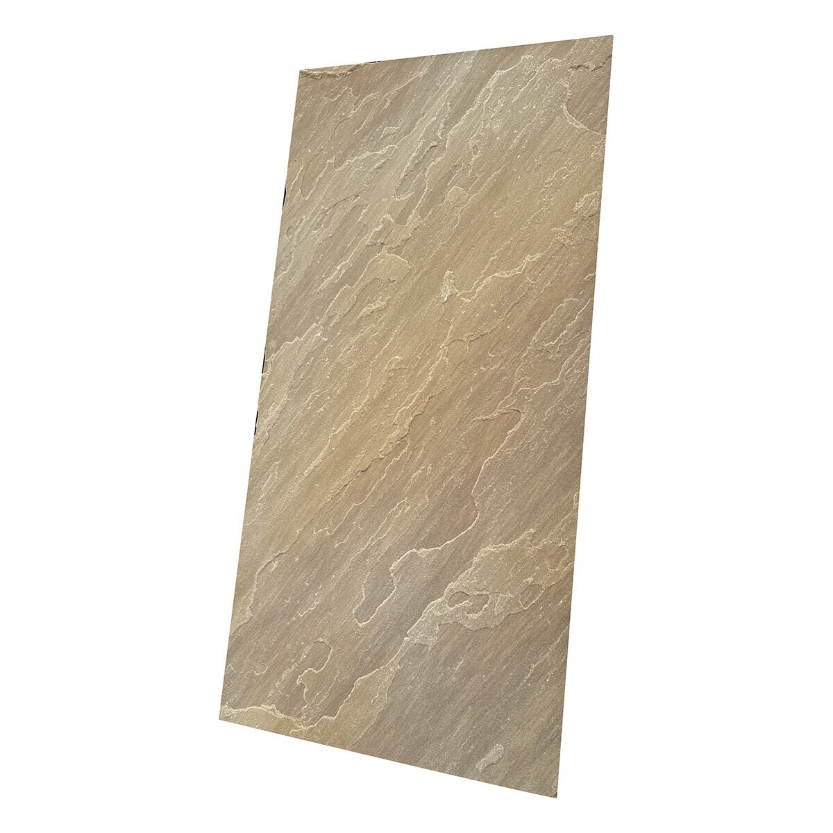 Solstice Dimensional Castle Buff Sandstone Hand Cut 7/8 in. x 12 in. x ...