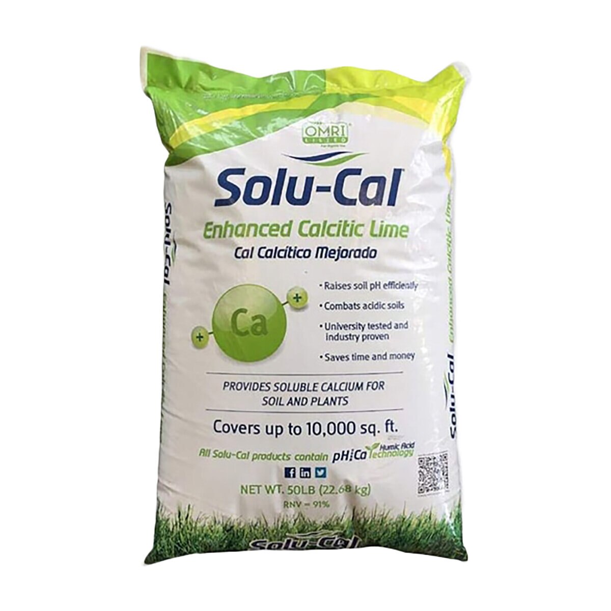 Solu-Cal Enhanced Calcitic Lime Greens Grade ELITE 50 lb | SiteOne US