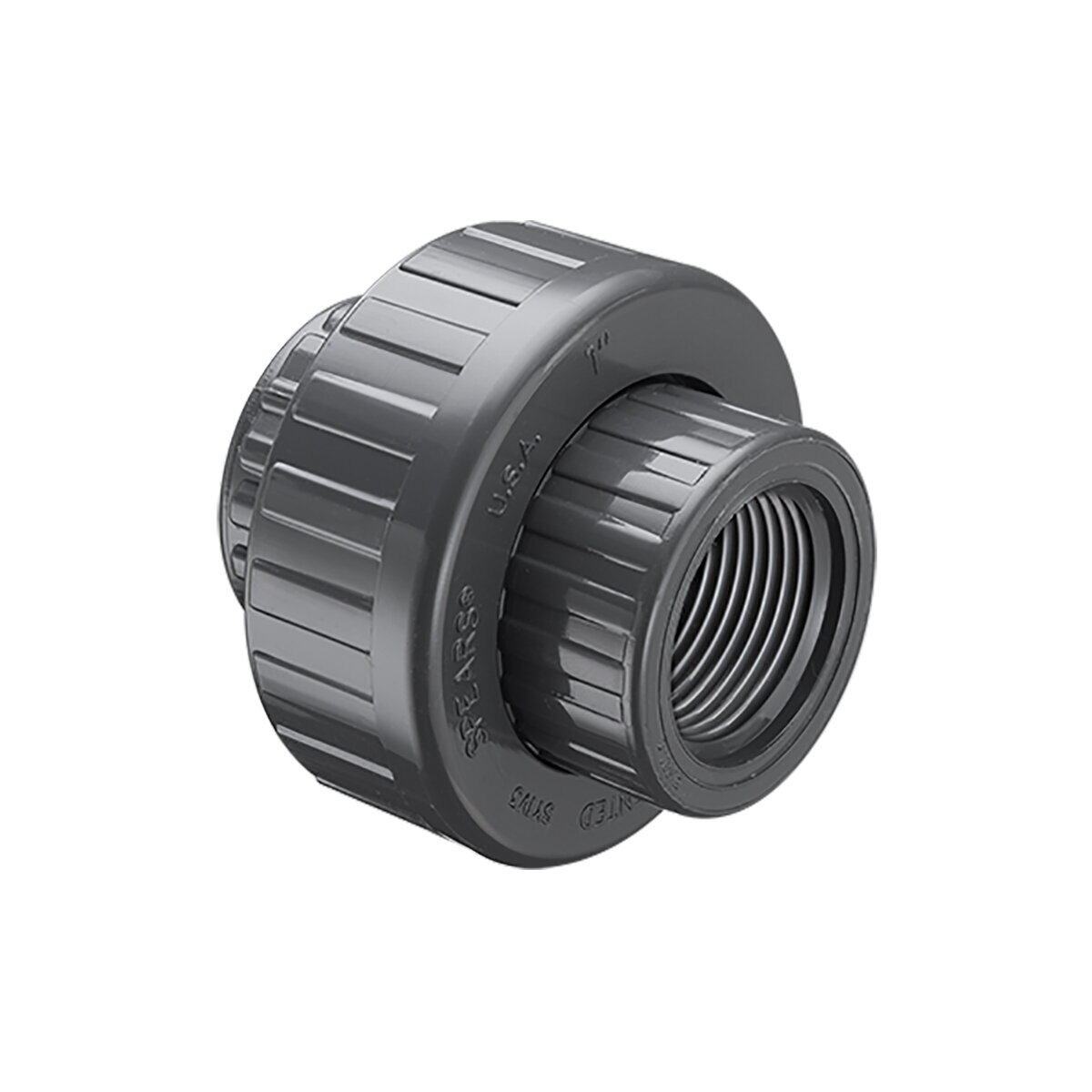 Sch 80 PVC Union (Old Style) 2-1/2 in. Socket x FIPT w/ EPDM O-Rings ...