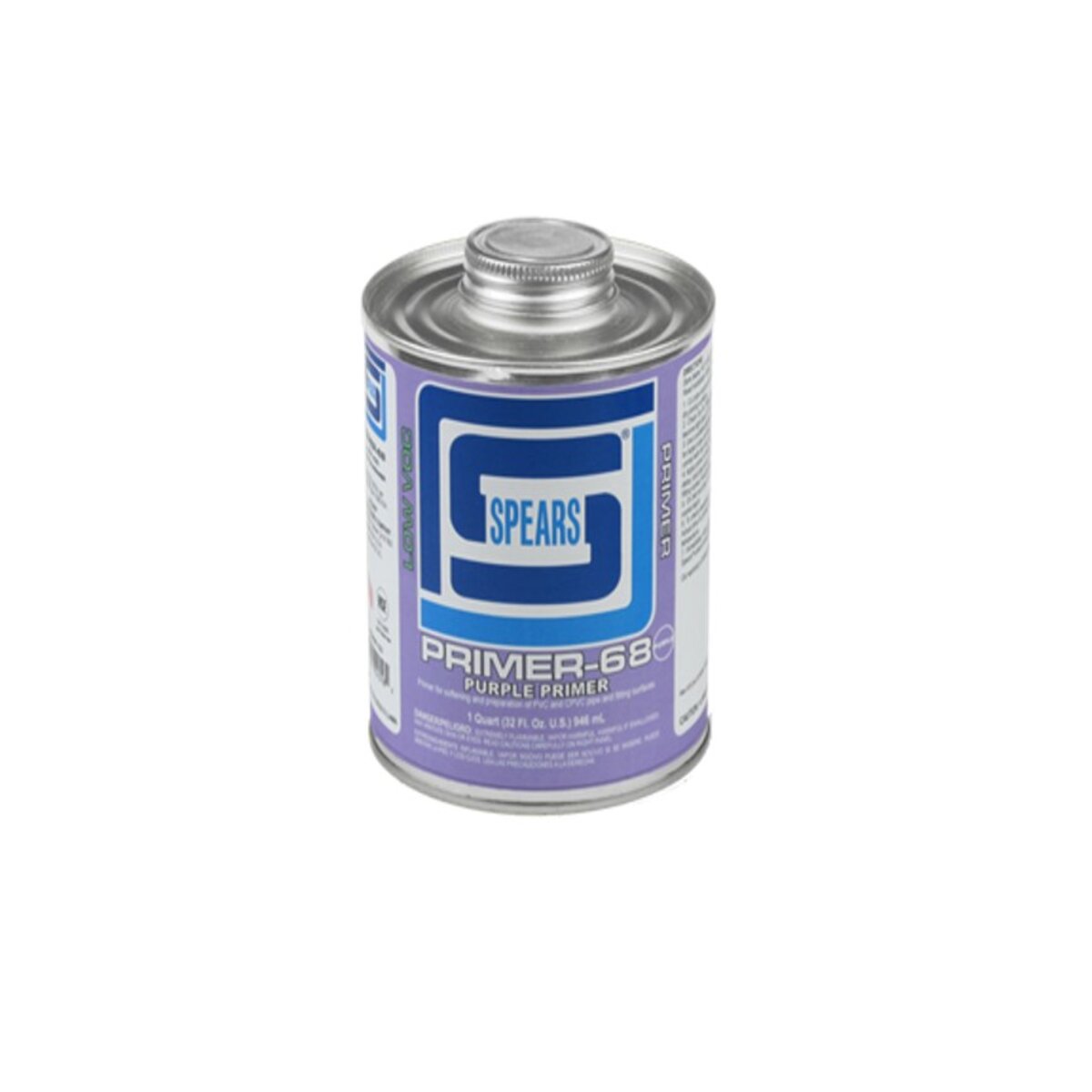 Spears Low VOC Primer PRIMER21-68 Purple NSF 1 qt | SiteOne US