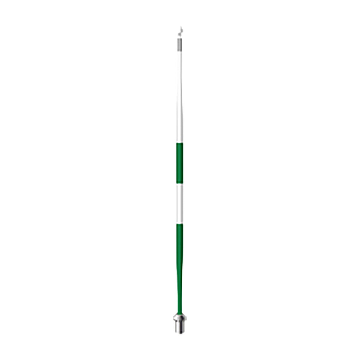 Standard Golf Tournament Flagstick British Stripe White & Green 7-1/2 ...