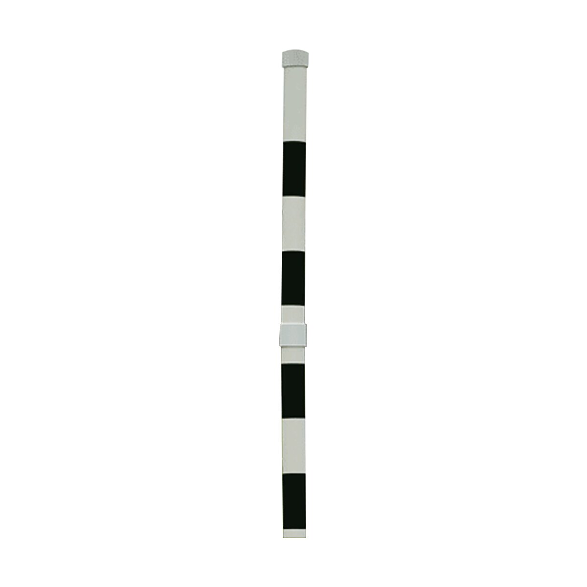 Standard Golf 2 pc. Range Marking Pole Black/White | SiteOne US