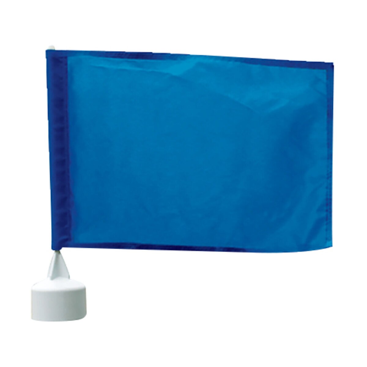 Standard Gold Blue Flag w/Top for Range Marking Pole | SiteOne US