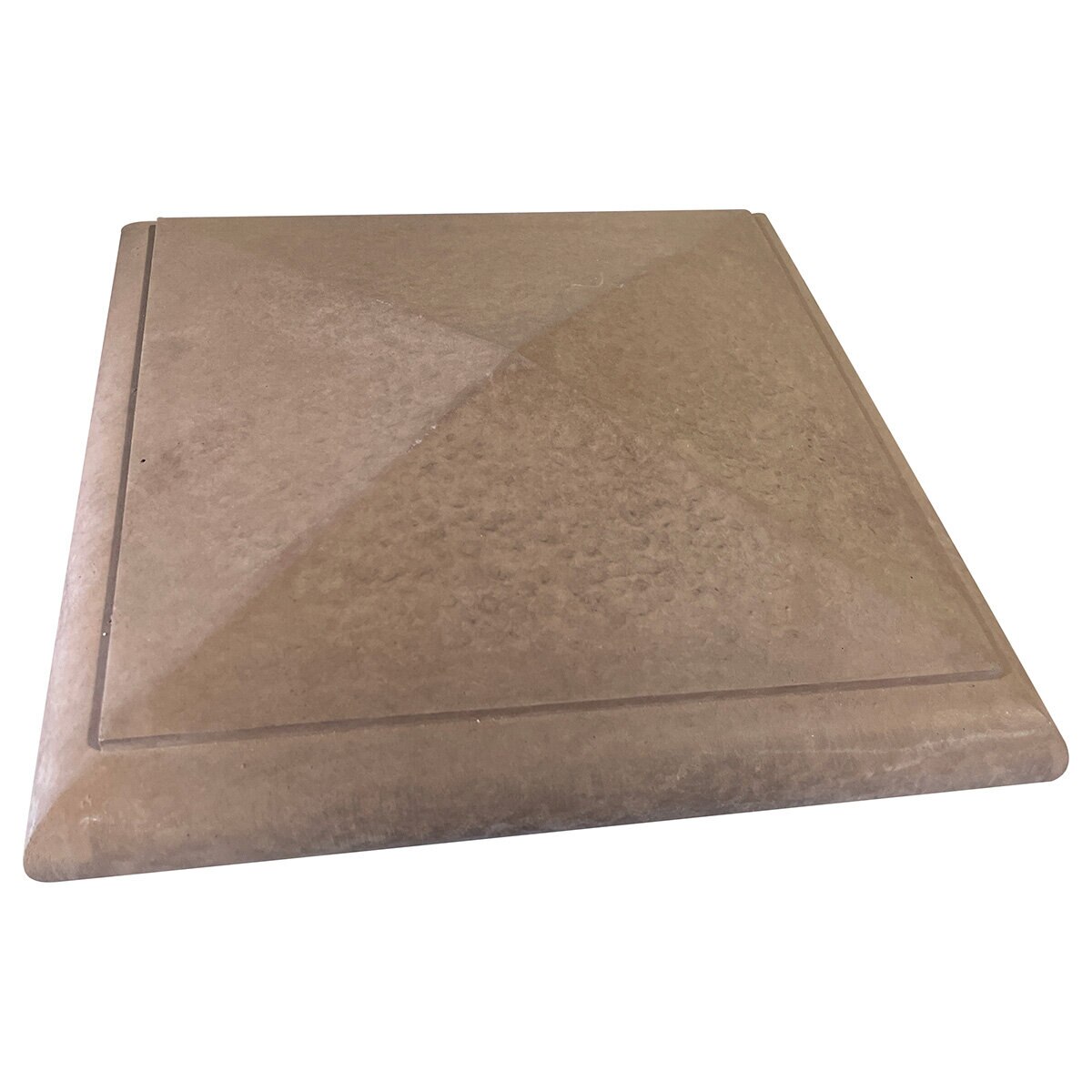 Stepstone Classic Pilaster Cap Peaked Kona 14 in. x 14 in | SiteOne US