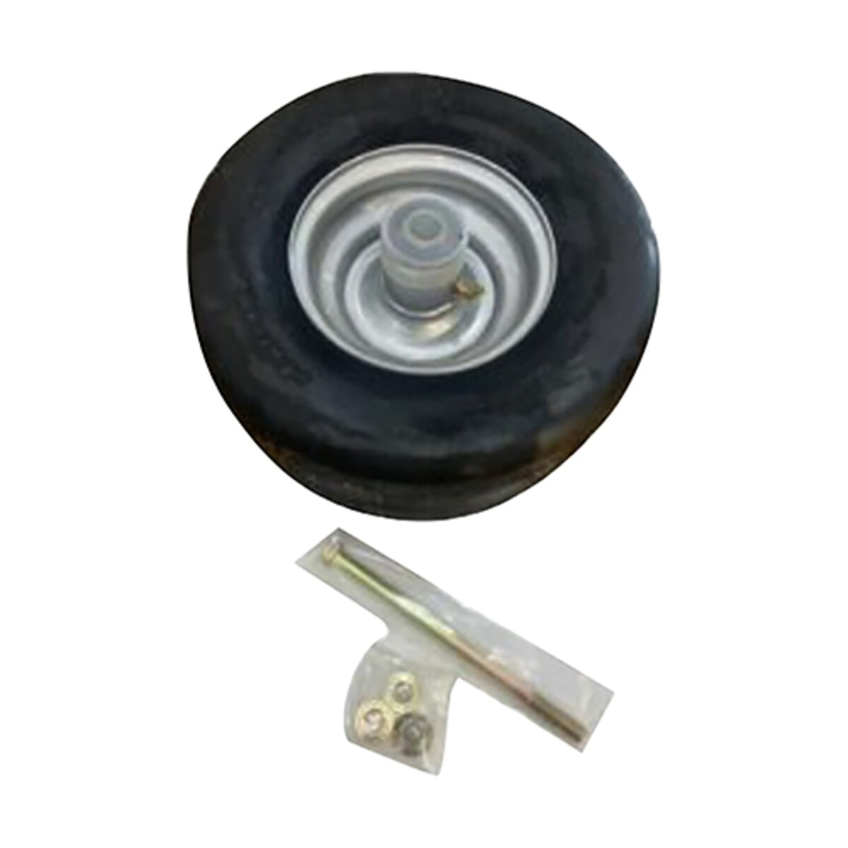 Pro-Aer Run Flat (Solid) Caster Tire Kit (One Assembly w/ Hardware ...