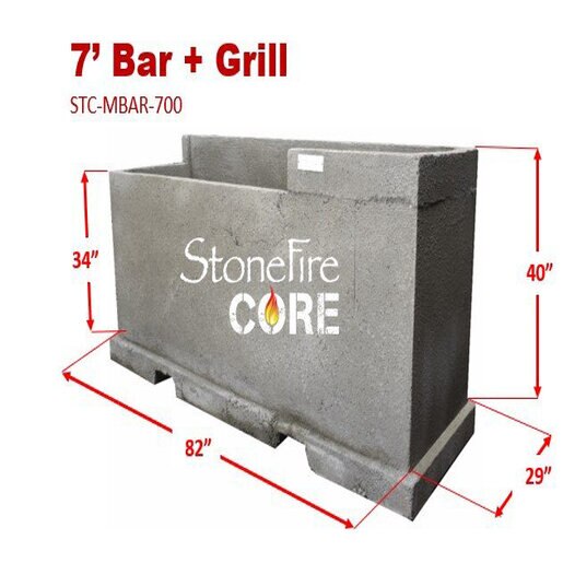 StoneFire Core Bar 7 ft. | SiteOne