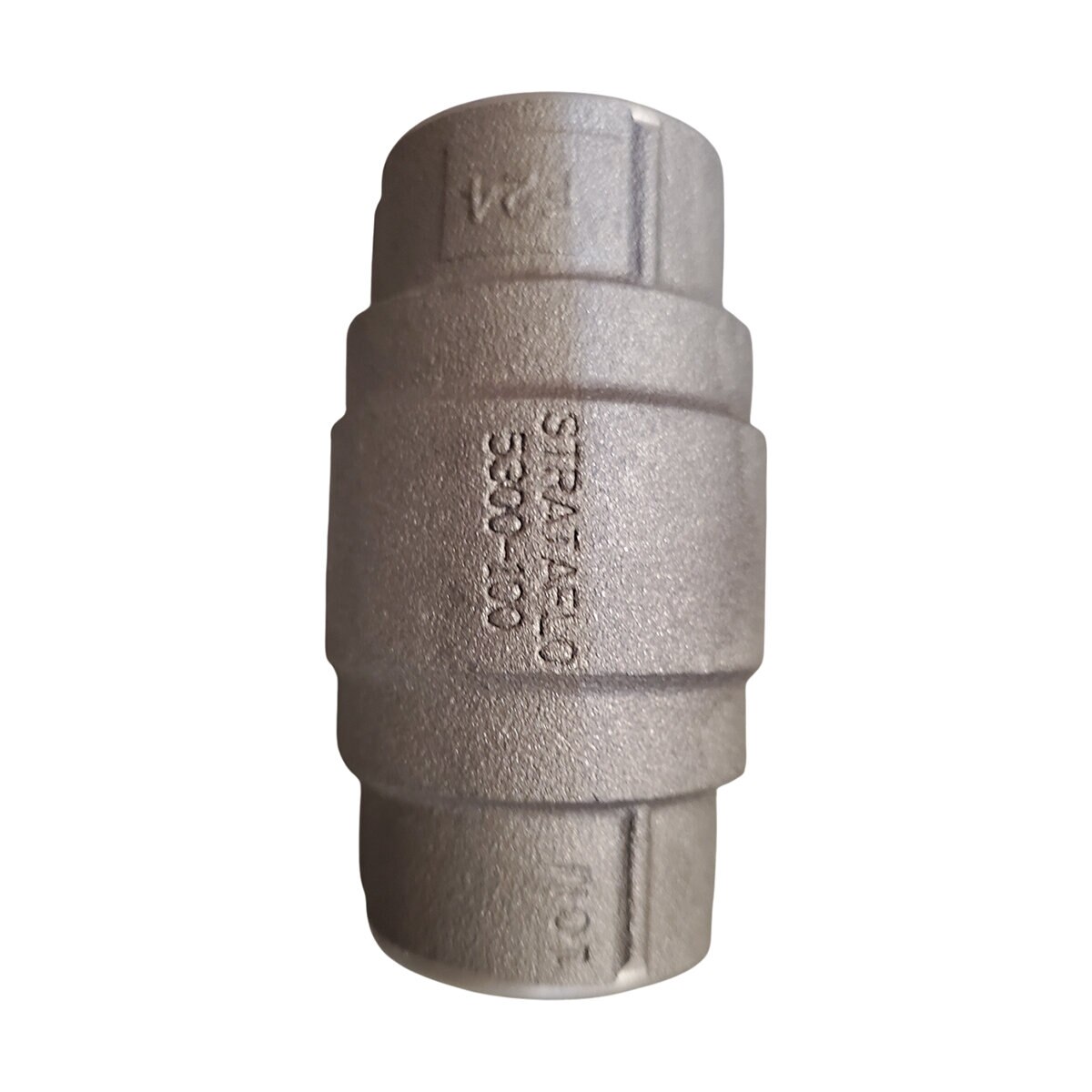 Strataflo Aluminum Check Valve 1 in. FNPT w/ Buna-S Rubber Poppet ...