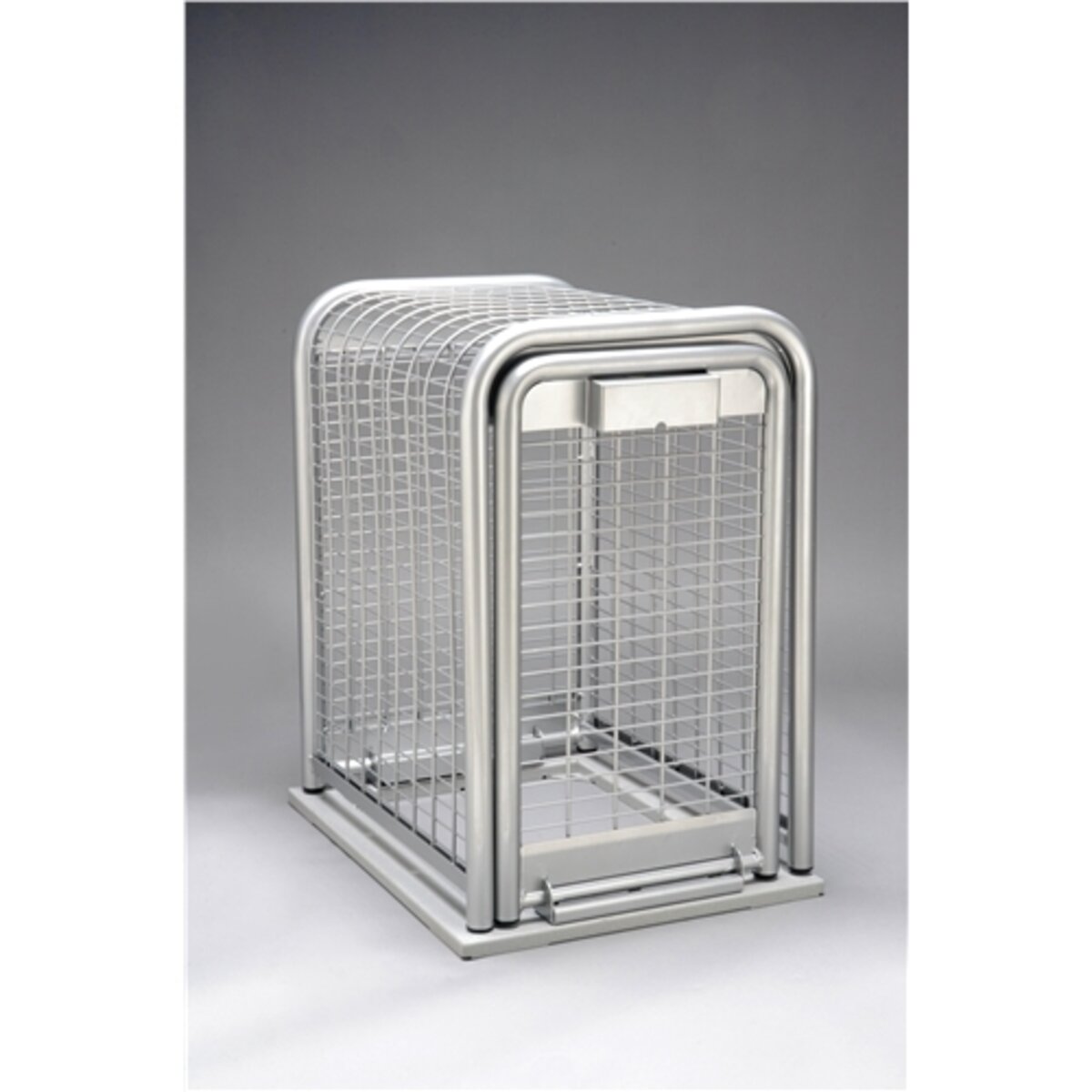 StrongBox Backflow Enclosure Hinged Low Profile Smooth Touch Tube & Wire Stainless Steel 46.5 in ...