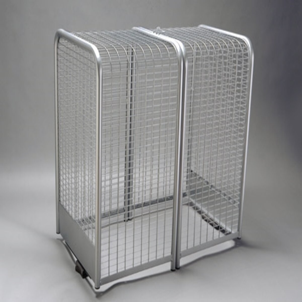 StrongBox Backflow Enclosure Hinged 2-pc High Profile Smooth Touch Tube & Wire Stainless Steel ...