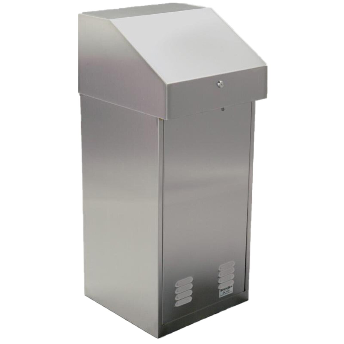 Strongbox Controller Enclosure Top Entry Stainless Steel 16 in. W x 38 in. H x 15.5 in. D ...