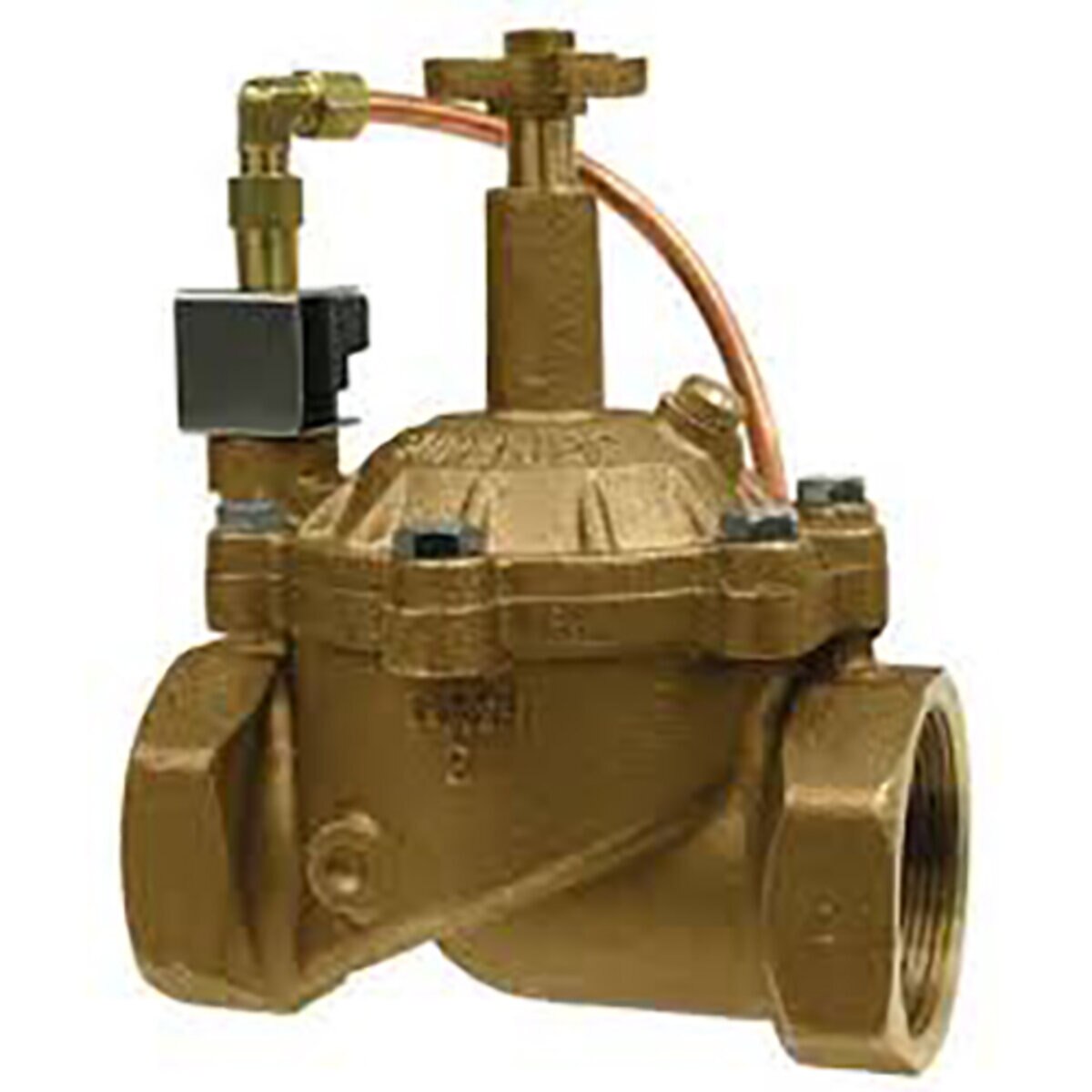 Superior Master Valve 3200 Brass 3 in. Normally Closed FIPT x FIPT ...
