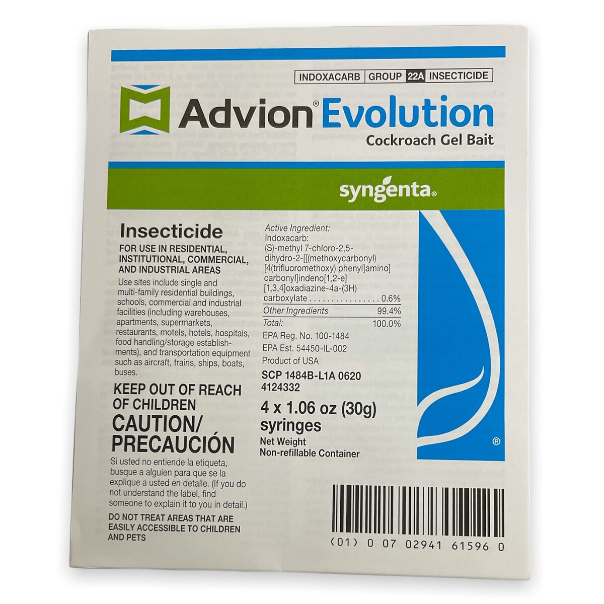 Advion Evolution Cockroach Gel Bait 4x30g (4 pack) (Agency) | SiteOne US