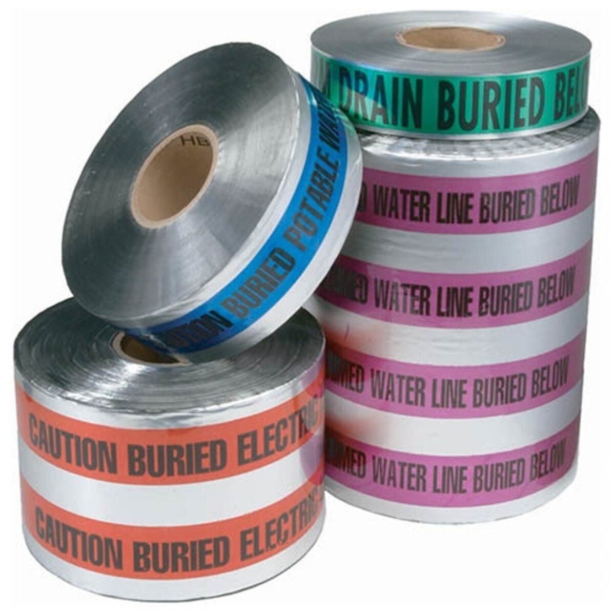 T. Christy Detectable Tape Purple Reclaimed Water 5 Mil Purple 3 in. X ...