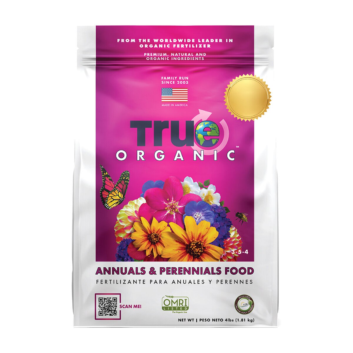 TRUE Organic Fertilizer 3-5-4 Annual and Perennial SOP | SiteOne
