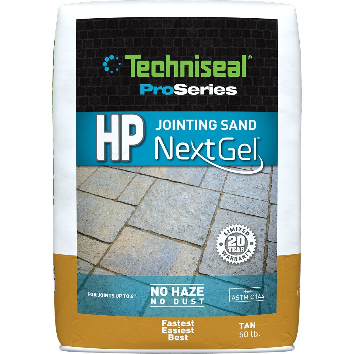 Techniseal HP NextGel Polymeric Sand Tan 50 lb. (56 bag/pallet ...