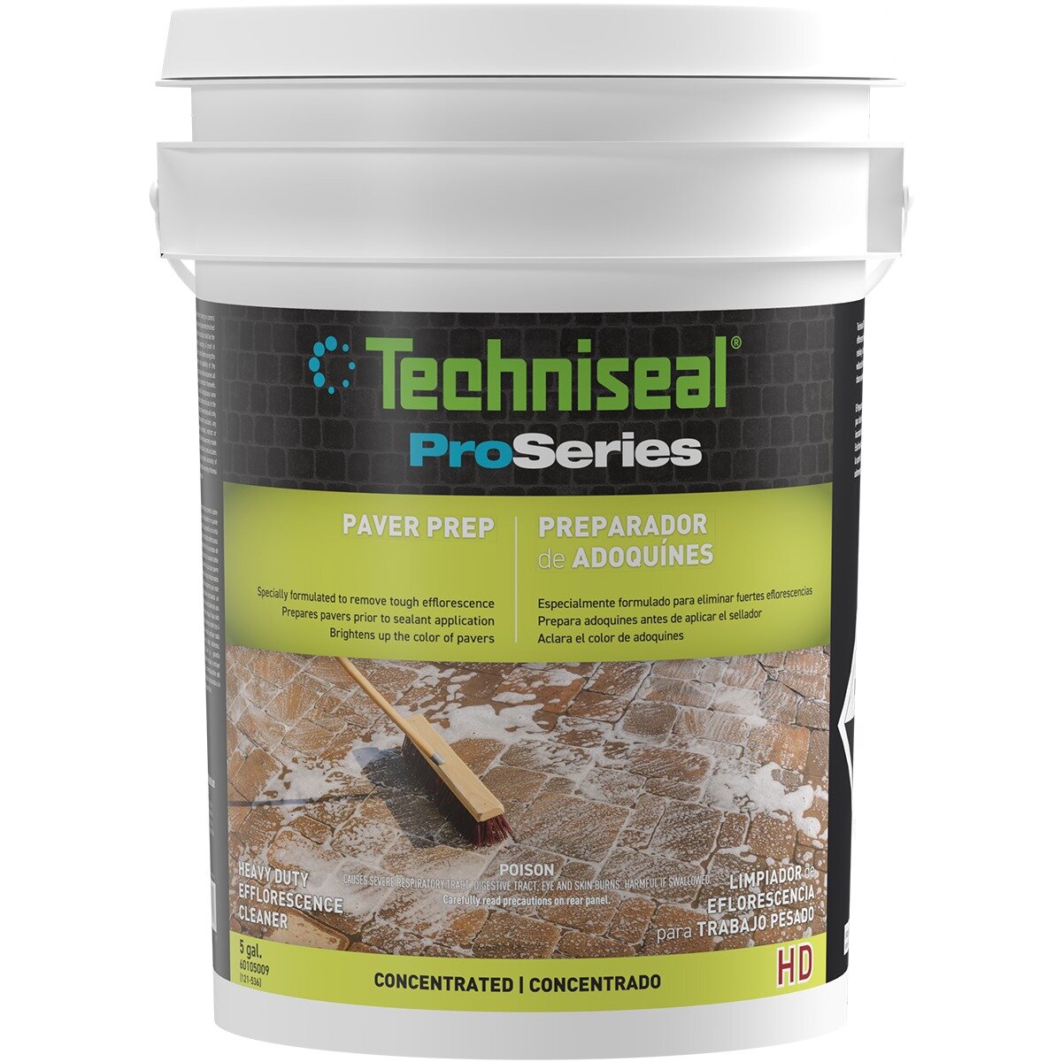 Techniseal HD Paver Prep Efflorescence Cleaner & Pre-Seal Preparator 5 ...