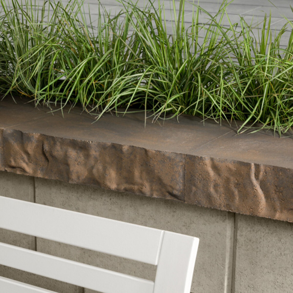 Techo-Bloc Brandon Wall Cap Sandlewood Slate (18 pc./pallet) | SiteOne US