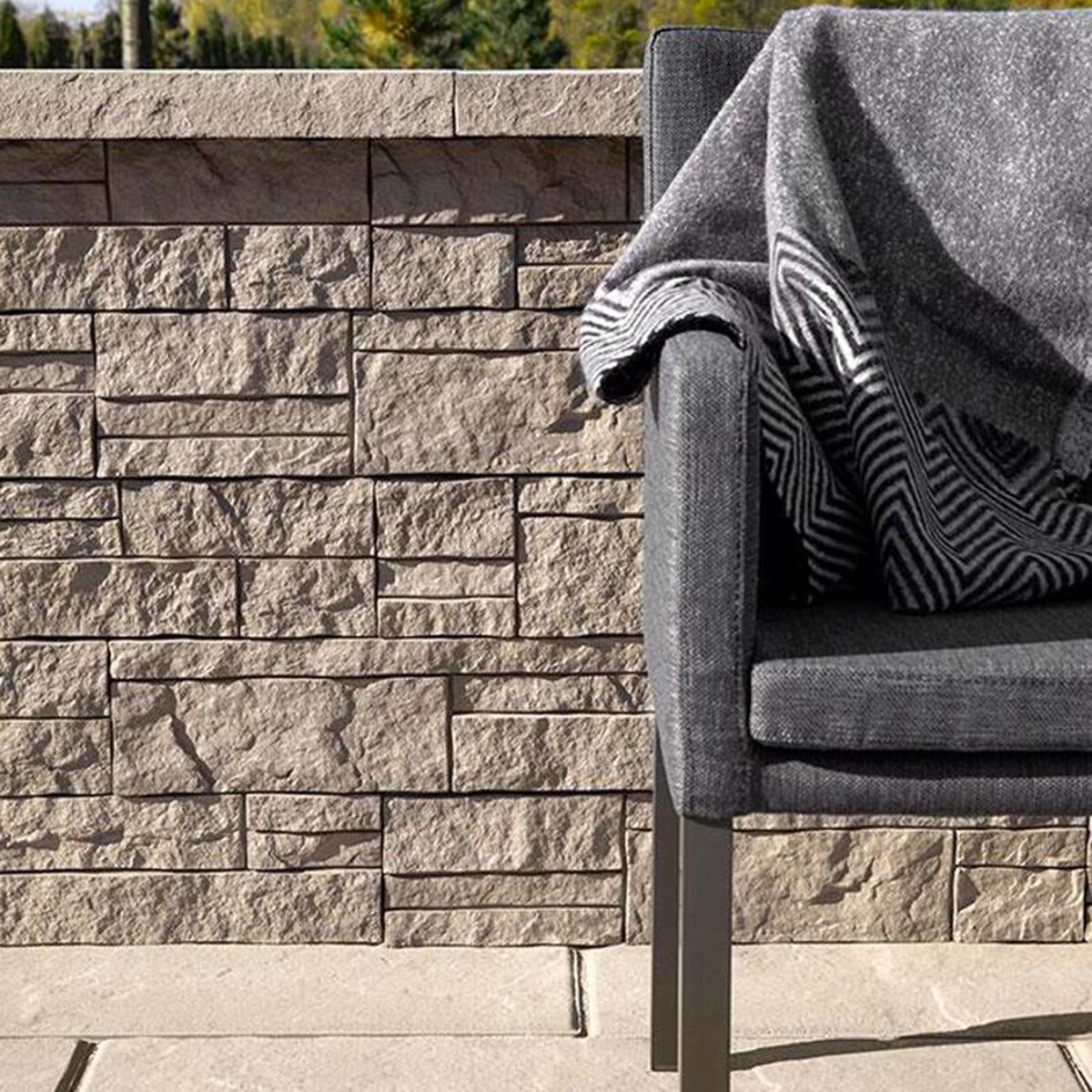 Techo-Bloc Fascia Wall Base Unit 2-3/8 in. x 12 in. x 23-5/8 in. (66 pc ...