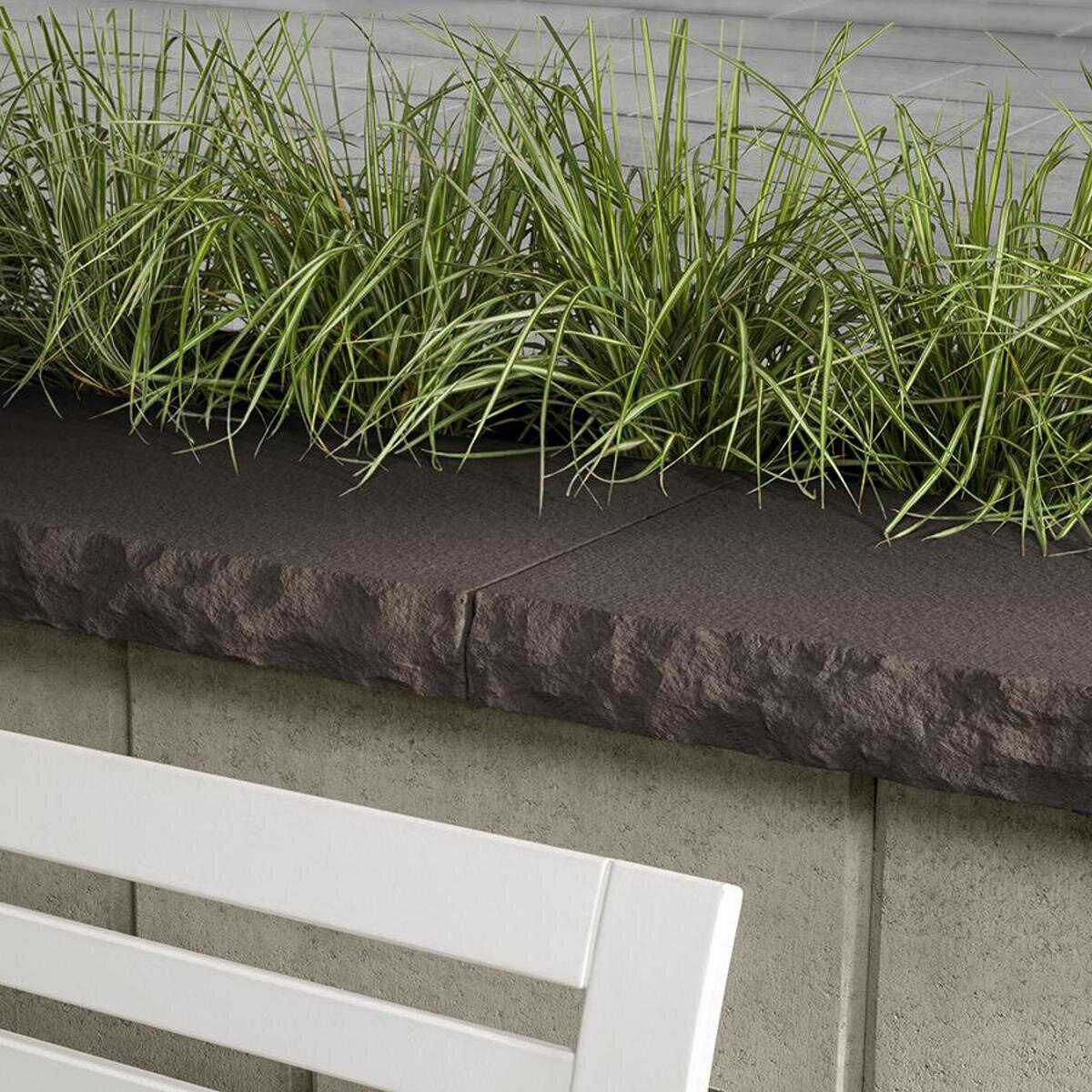 Techo-Bloc York Counter Top Kleanbloc Chocolate Brown 36 in. x 24 in ...