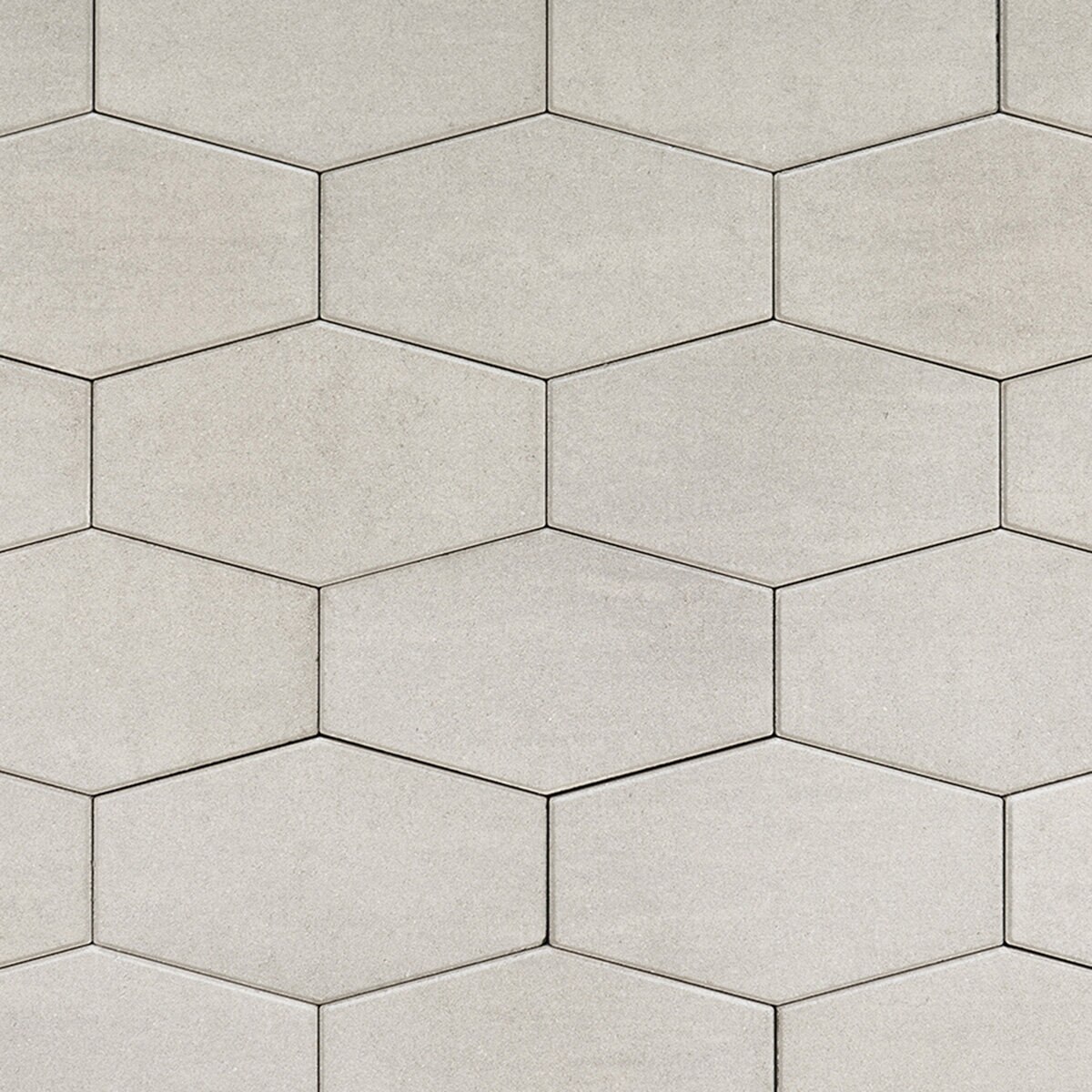 Techo-Bloc Hexa 60 Slab Smooth HD2 Grayed Nickel 60 mm (96.55 sq. ft ...