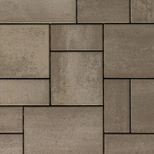 Techo-Bloc Venetian Wall Cap Overlay Smooth Chestnut Brown 45 mm (48 pc ...